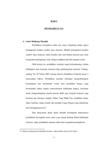 PENGARUH MINAT MEMBACA TERHADAP HASIL BELAJAR AKIDAH AKHLAK PESERTA DIDIK DI MTSN 2 TRENGGALEK ...